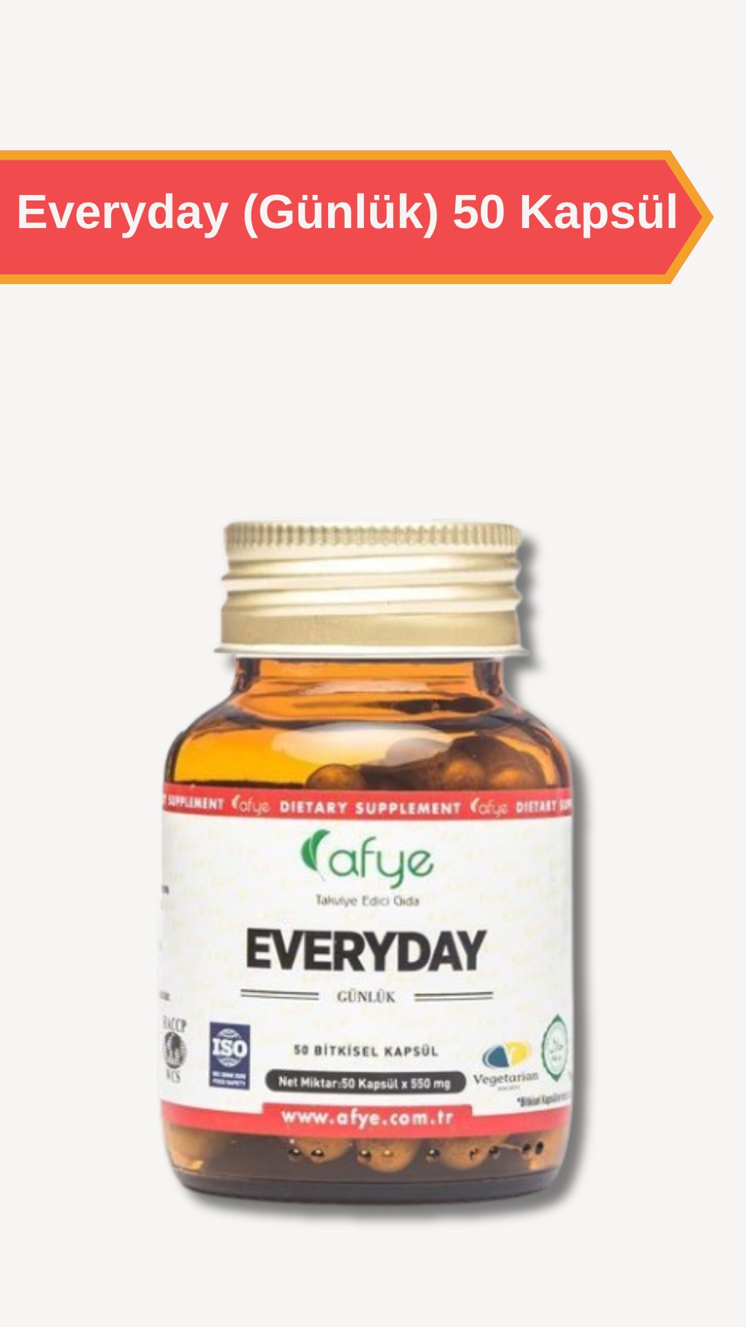 Afye Everyday-ak Günlük (boswellia Serrata) 50 Kapsül - kaybio.com