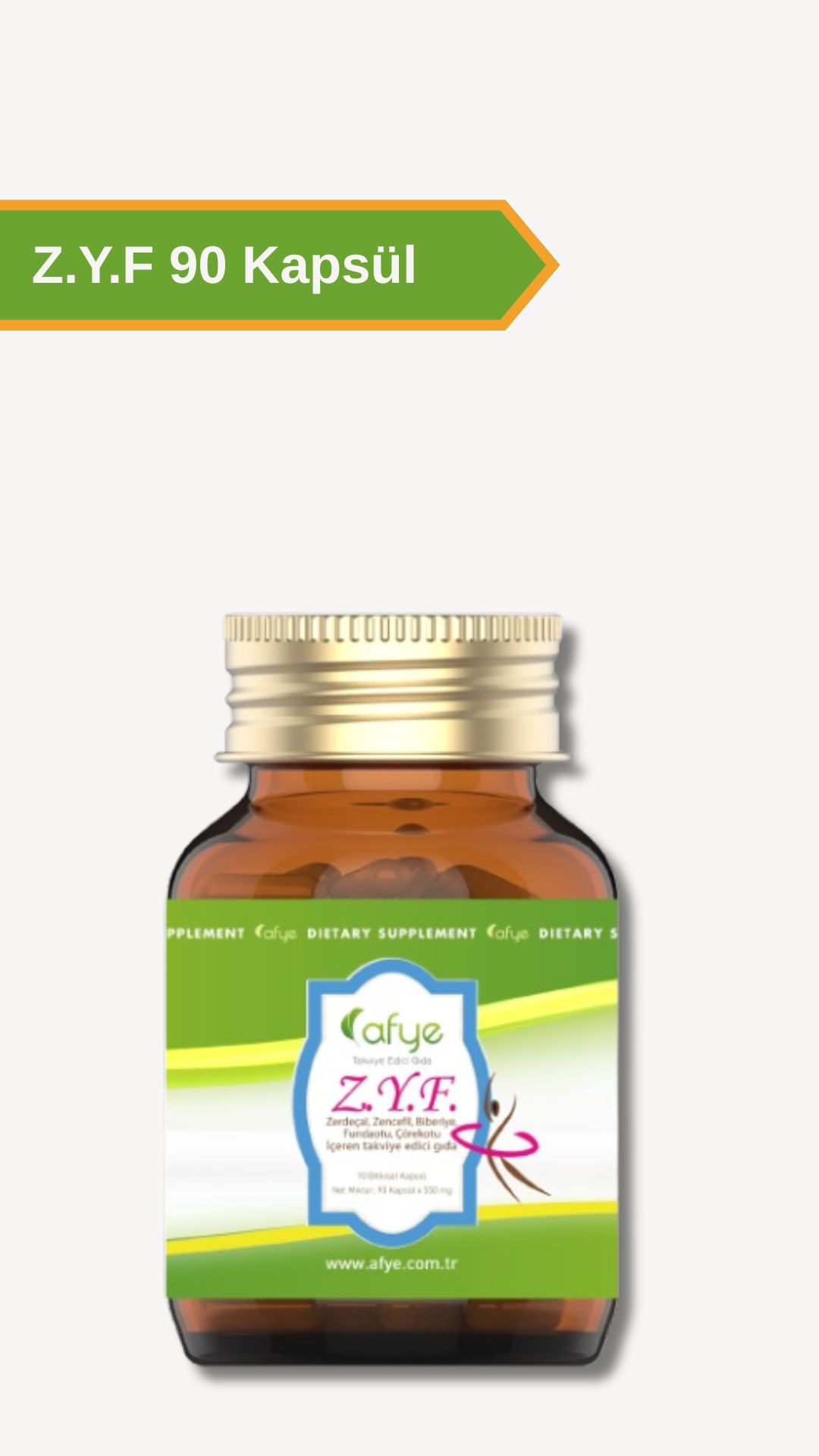 Afye Zyf (90 Kapsül) - kaybio.com