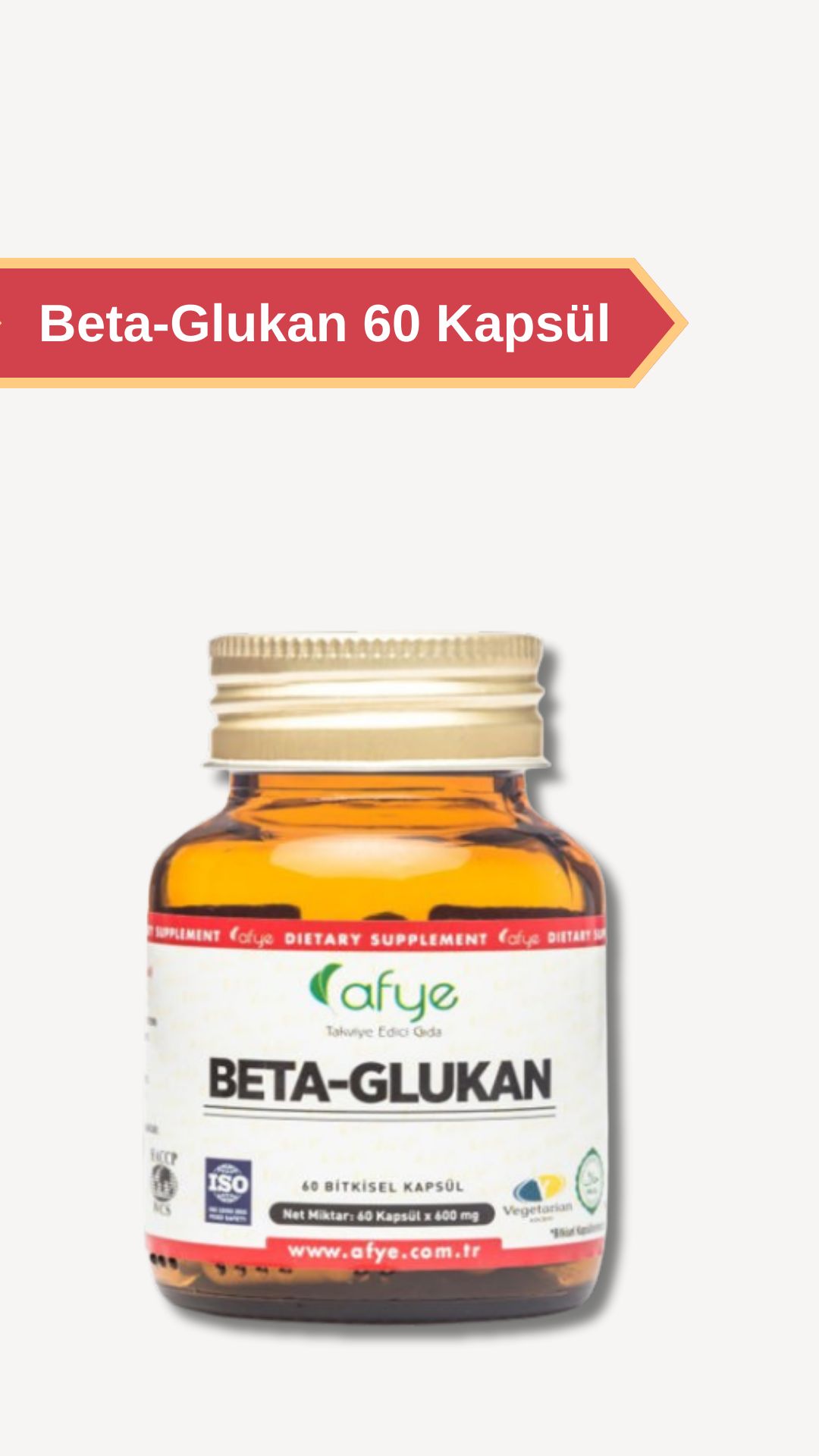 Afye Beta-glukan 60 Kapsül - kaybio.com