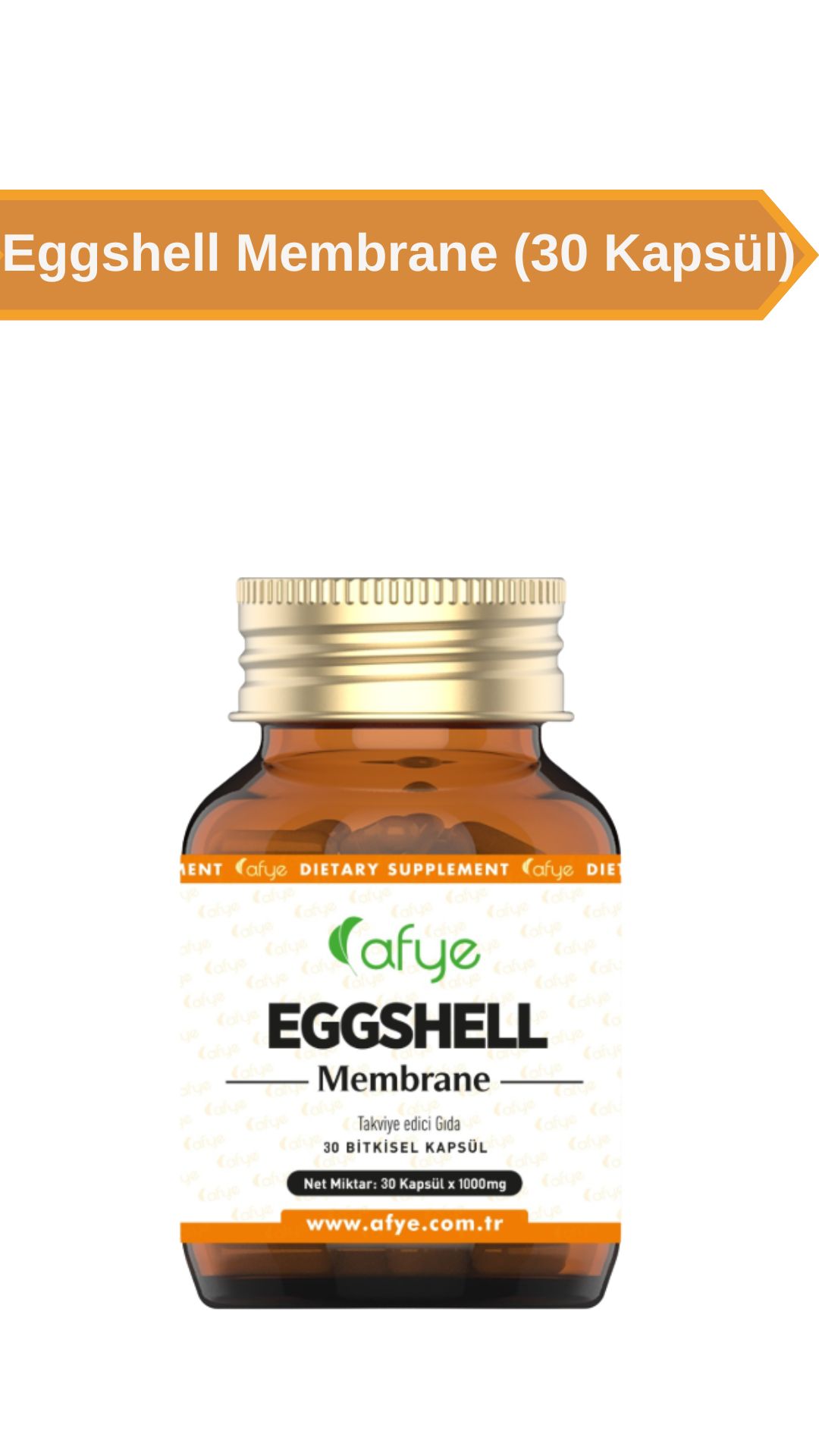 Afye Eggshell Membrane (30 Kapsül) - kaybio.com
