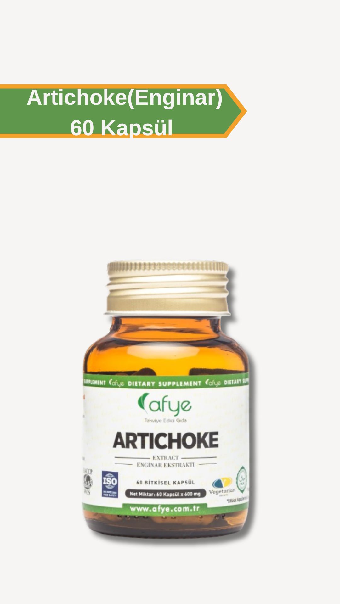 Afye Artichoke (enginar 60 Kapsül) - kaybio.com