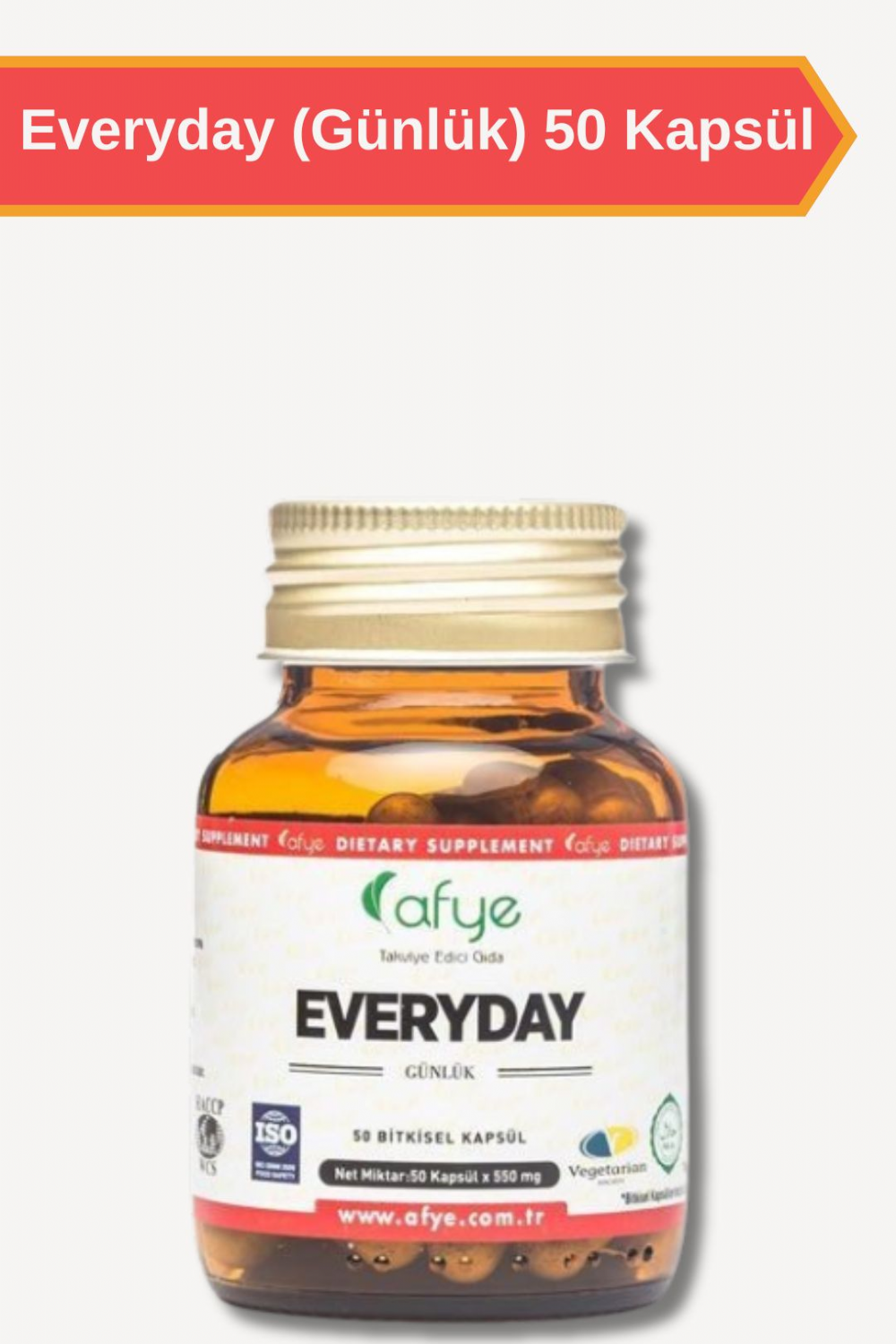 Afye Everyday-ak Günlük (boswellia Serrata) 50 Kapsül - kaybio.com