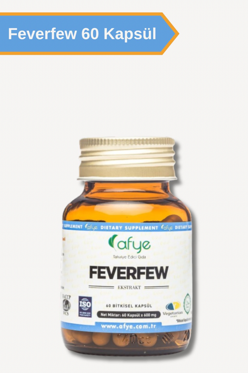 Afye Feverfew (60 Kapsül) - kaybio.com