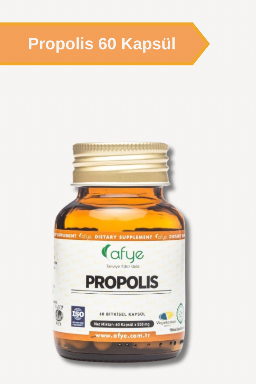 Afye Propolis 60 Kapsül - kaybio.com