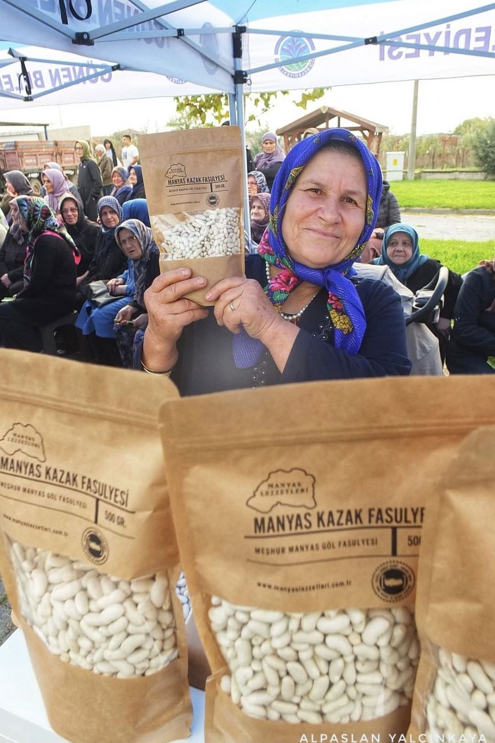 Manyas Lezzetleri Manyas Kazak Fasulyesi 500 Gr - kaybio.com