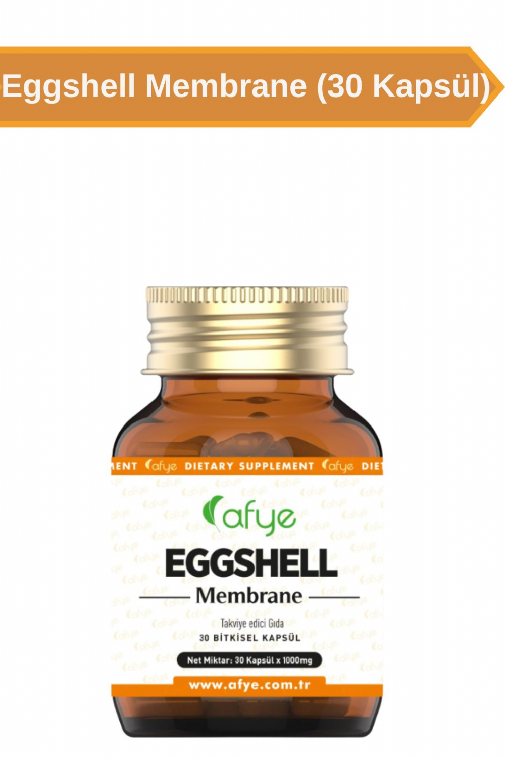 Afye Eggshell Membrane (30 Kapsül) - kaybio.com