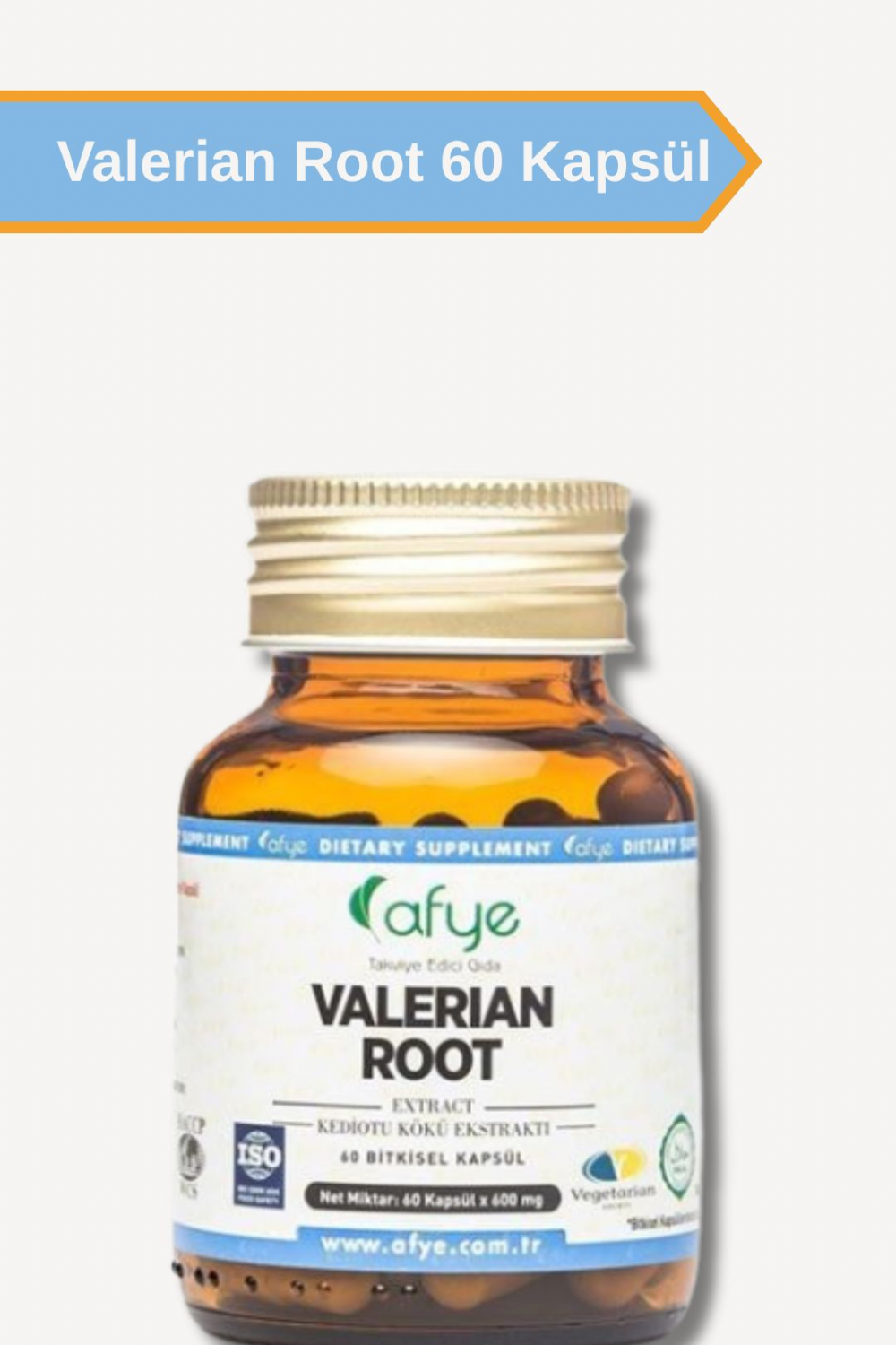 Afye Valerian Root 60 Kapsül - kaybio.com
